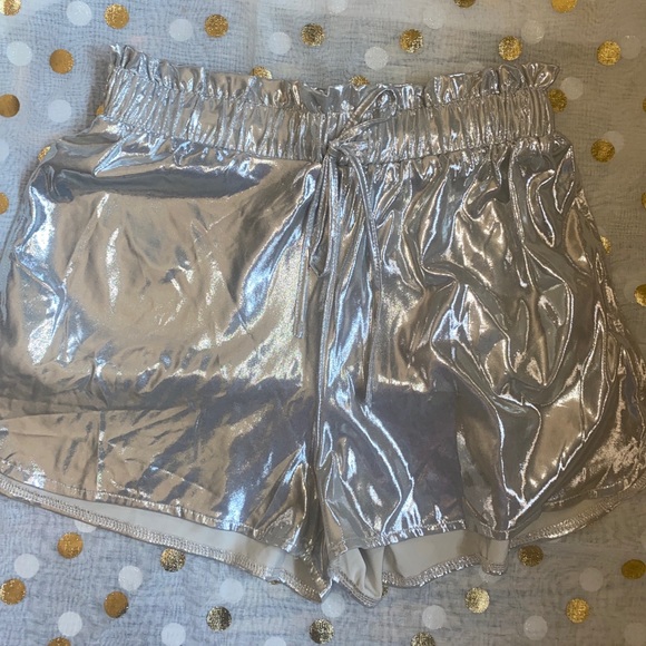 Missguided | Shorts | Missguided Metallic Short | Poshmark